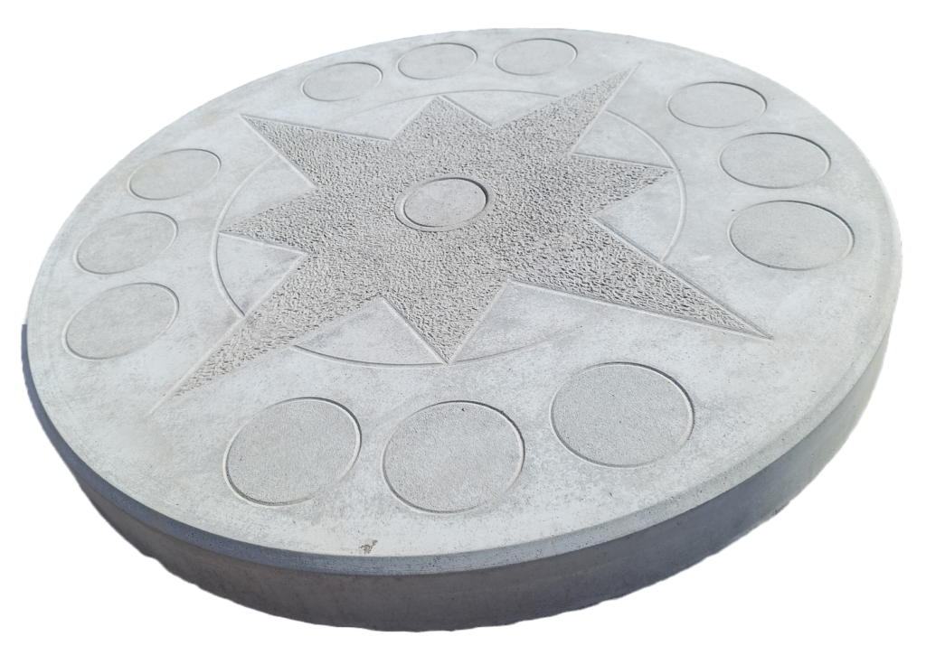 Stepping Pads | Red Square Pavers