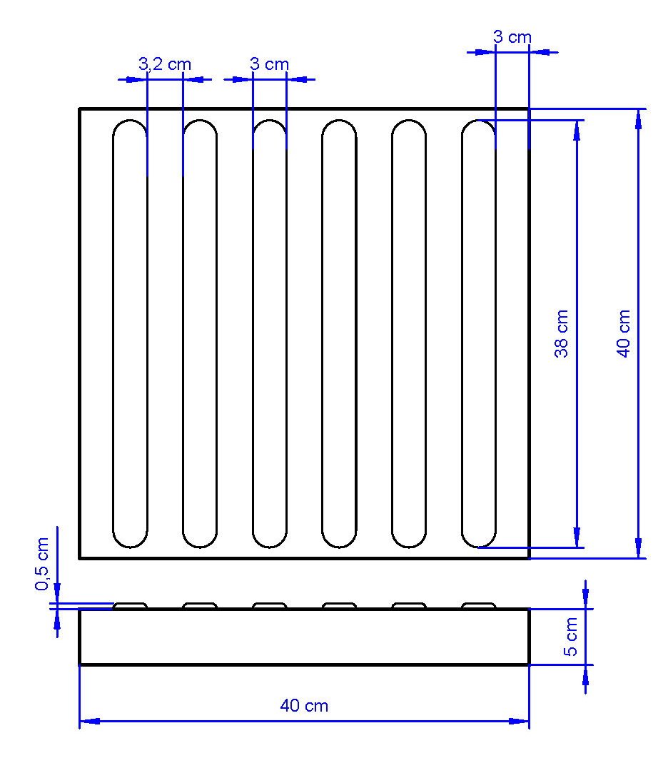 Tactile Pavers | Red Square Pavers