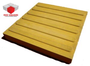 Tactile Pavers | Red Square Pavers